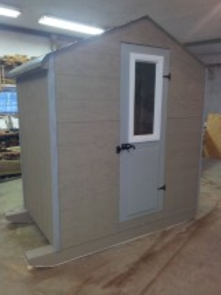 Prebuilt Ice Huts for Sale | Peacock Woodcraft